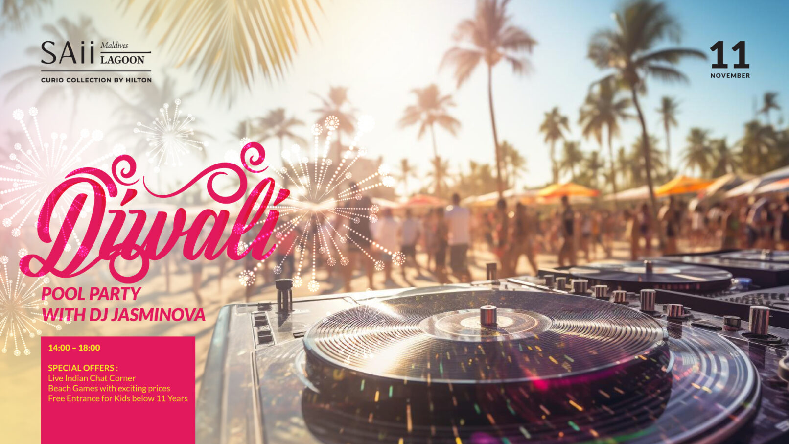 The Most Anticipated Diwali Event Line Up of the Beach Club at SAii ...